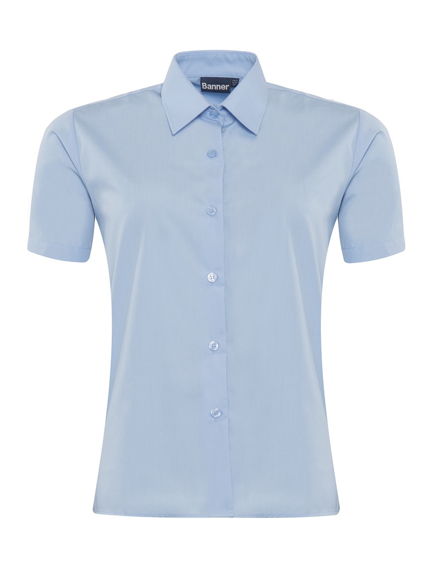 Blue Short Sleeved Blouse Twin Pack - Broadbridges