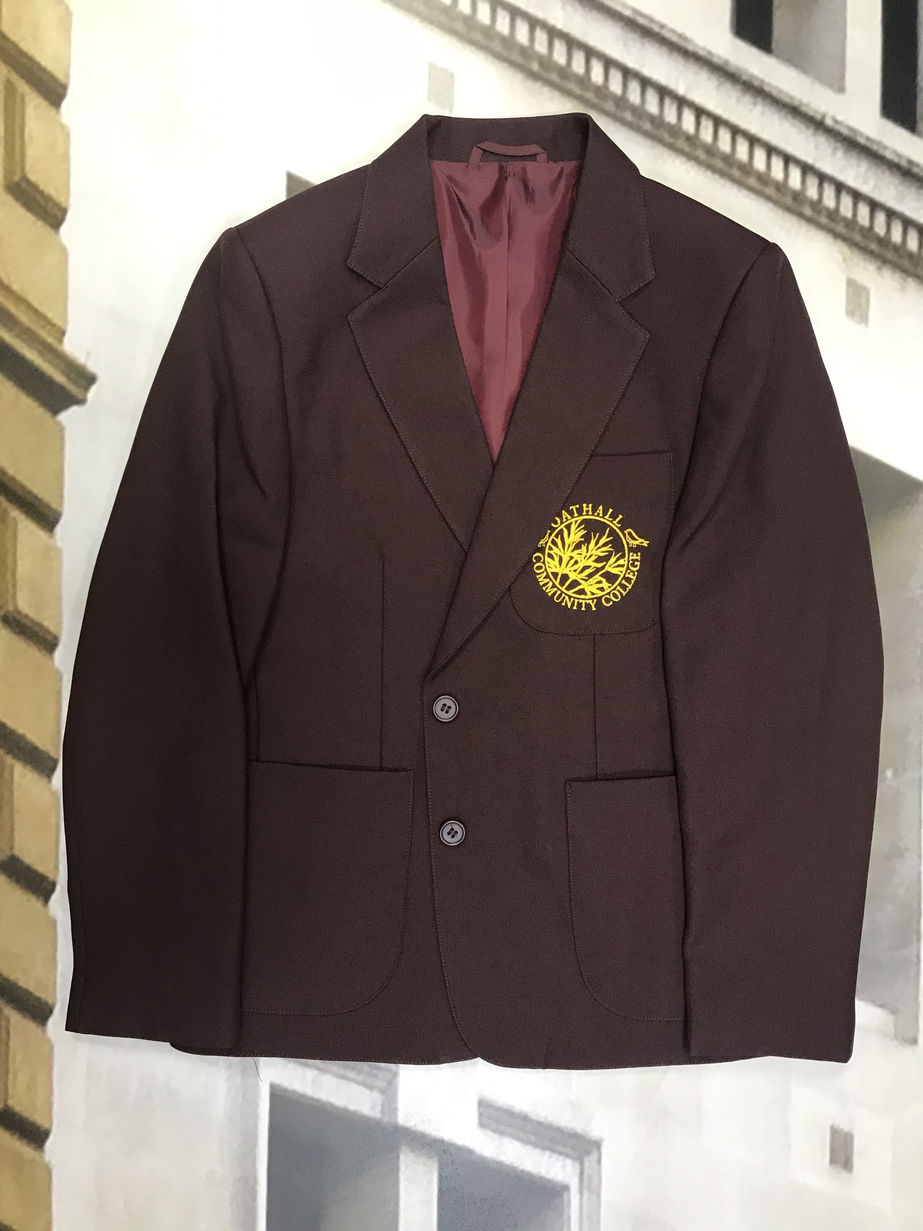 Oathall Girls Blazer with School Logo - Broadbridges